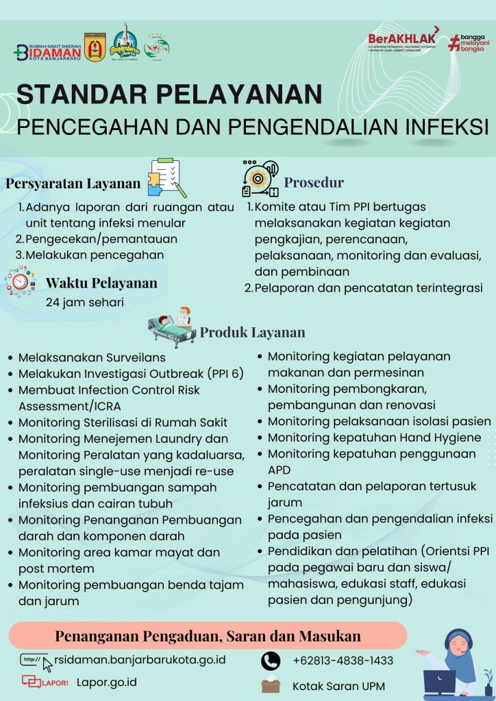Standar Pelayanan Pencegahan dan Pengendalian Infeksi – RSD Idaman Kota ...